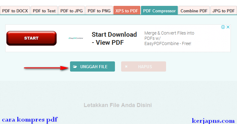 Cara Mengurangi Ukuran File Pdf ? Kompres Pdf - INFO ASN & PENDIDIKAN