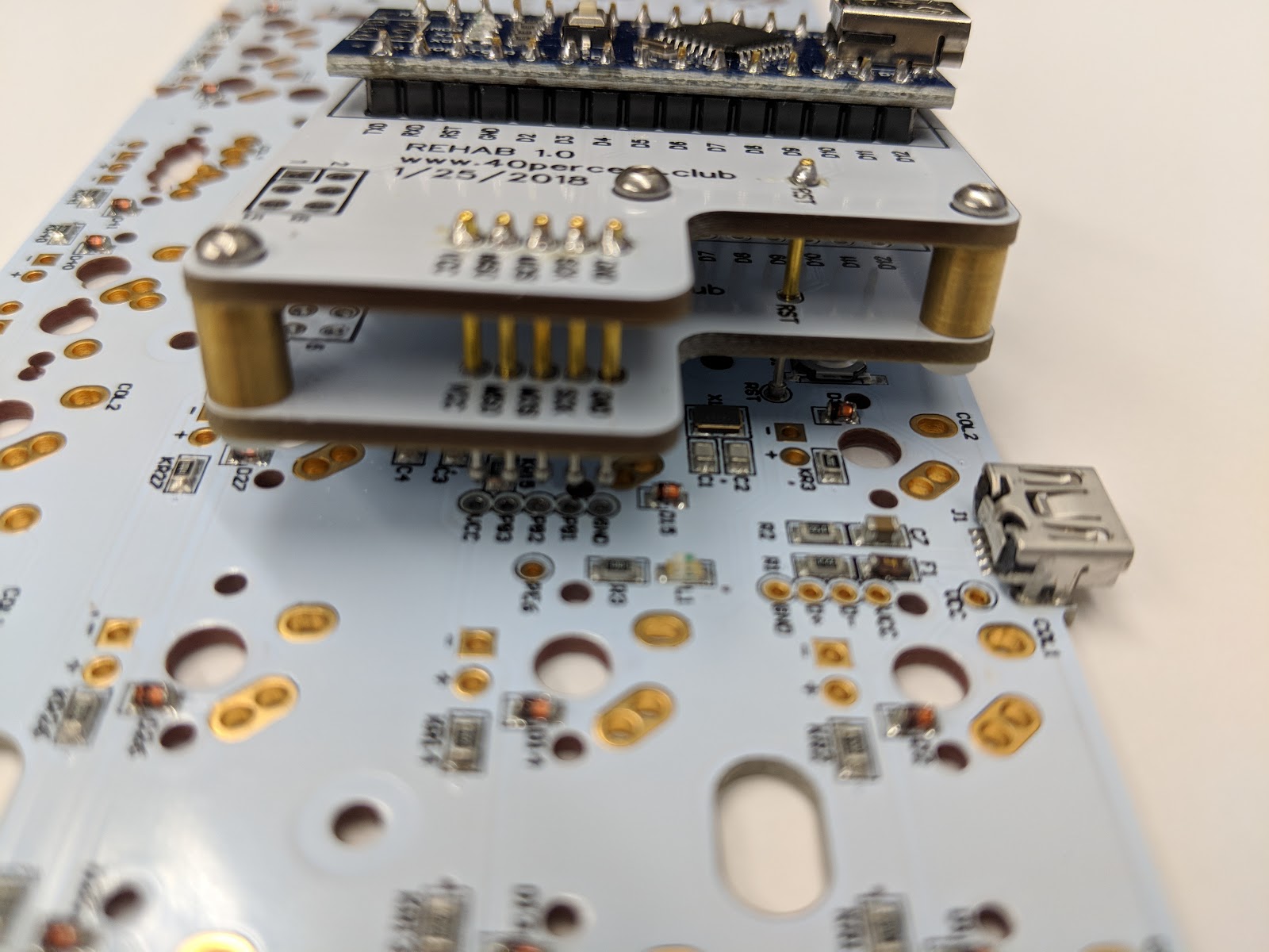 40% Keyboards: Planck PCB Rehab