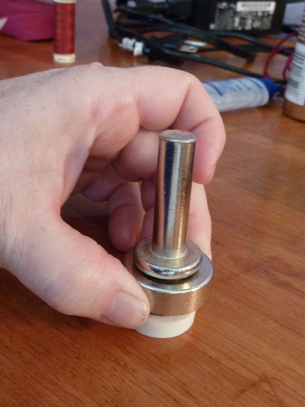 Beauty From Ashes: Two Toned Self Covered Buttons Tutorial