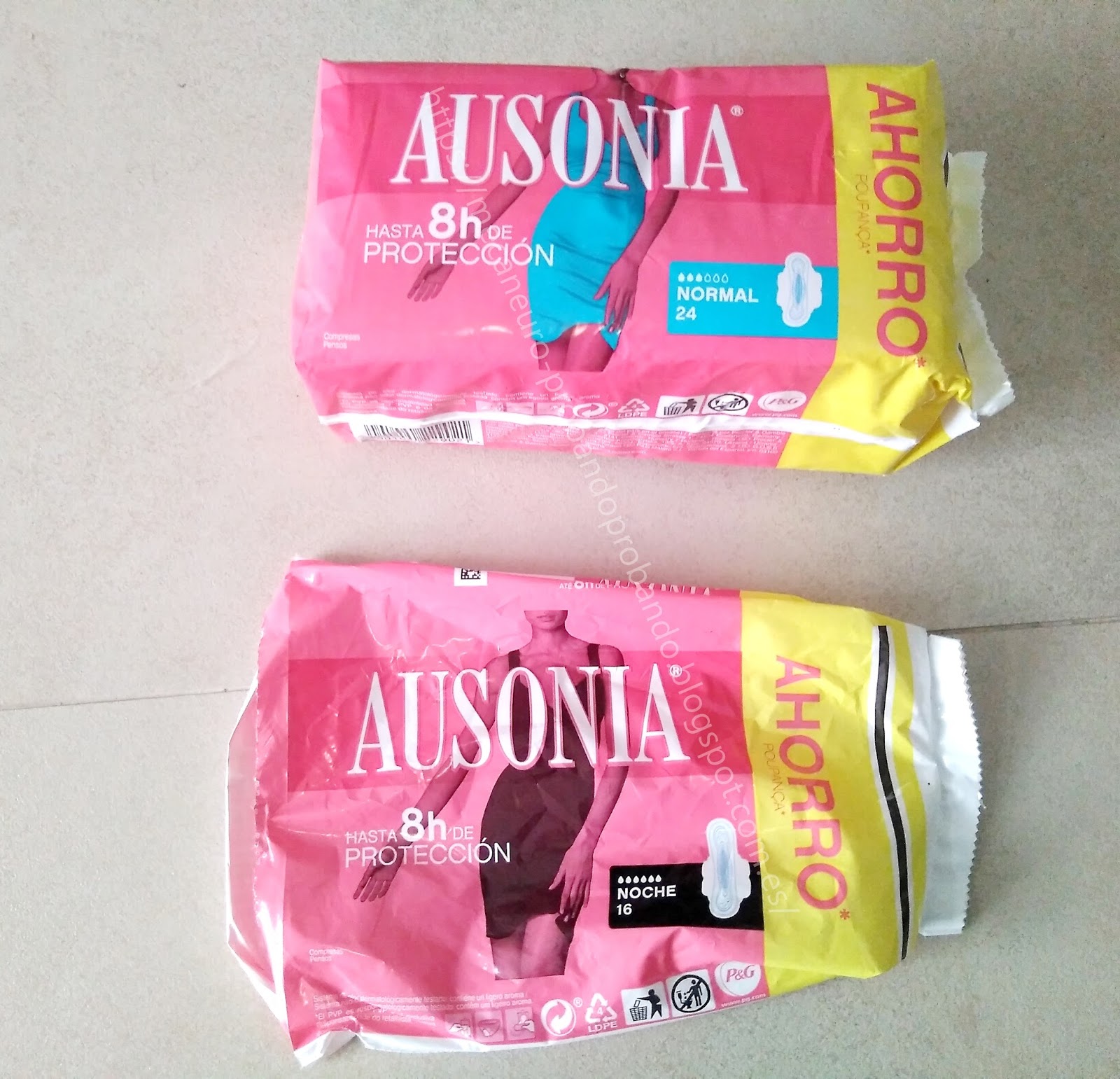 Probando, probando...: COMPRESAS AUSONIA: Destinadas a vivir con ellas ...