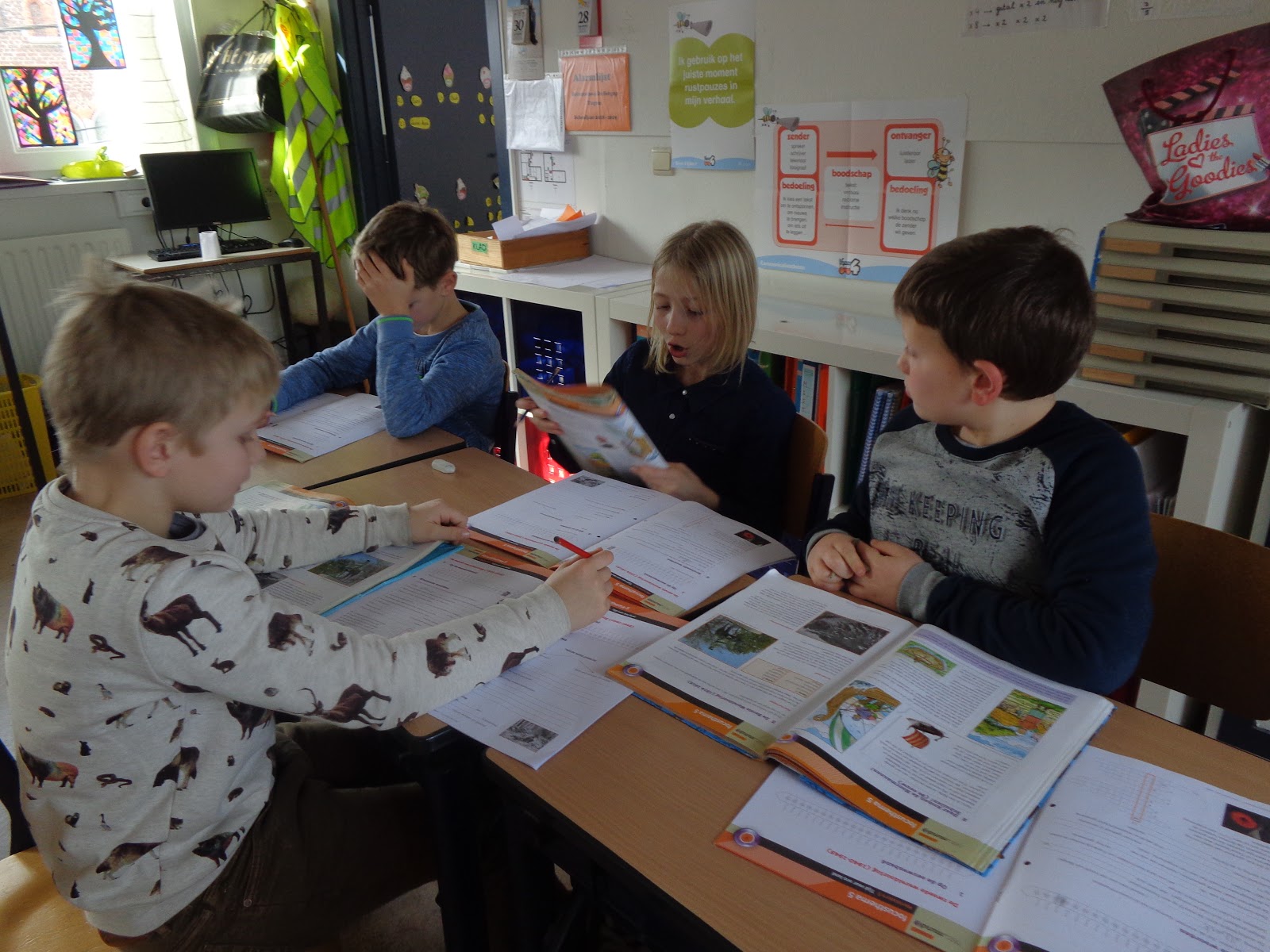 Buitenschool De Bergop: Vierde leerjaar: Groepswerk WO deel 2