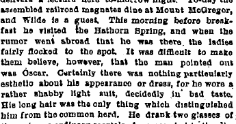 Rob Marland on Oscar Wilde