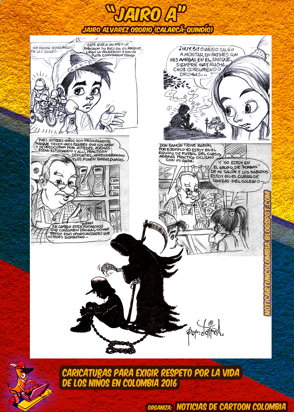 NOTICIAS DE CARTOON EN COLOMBIA: HUMOR GRÁFICO DE JAIRO A PARA LA ...