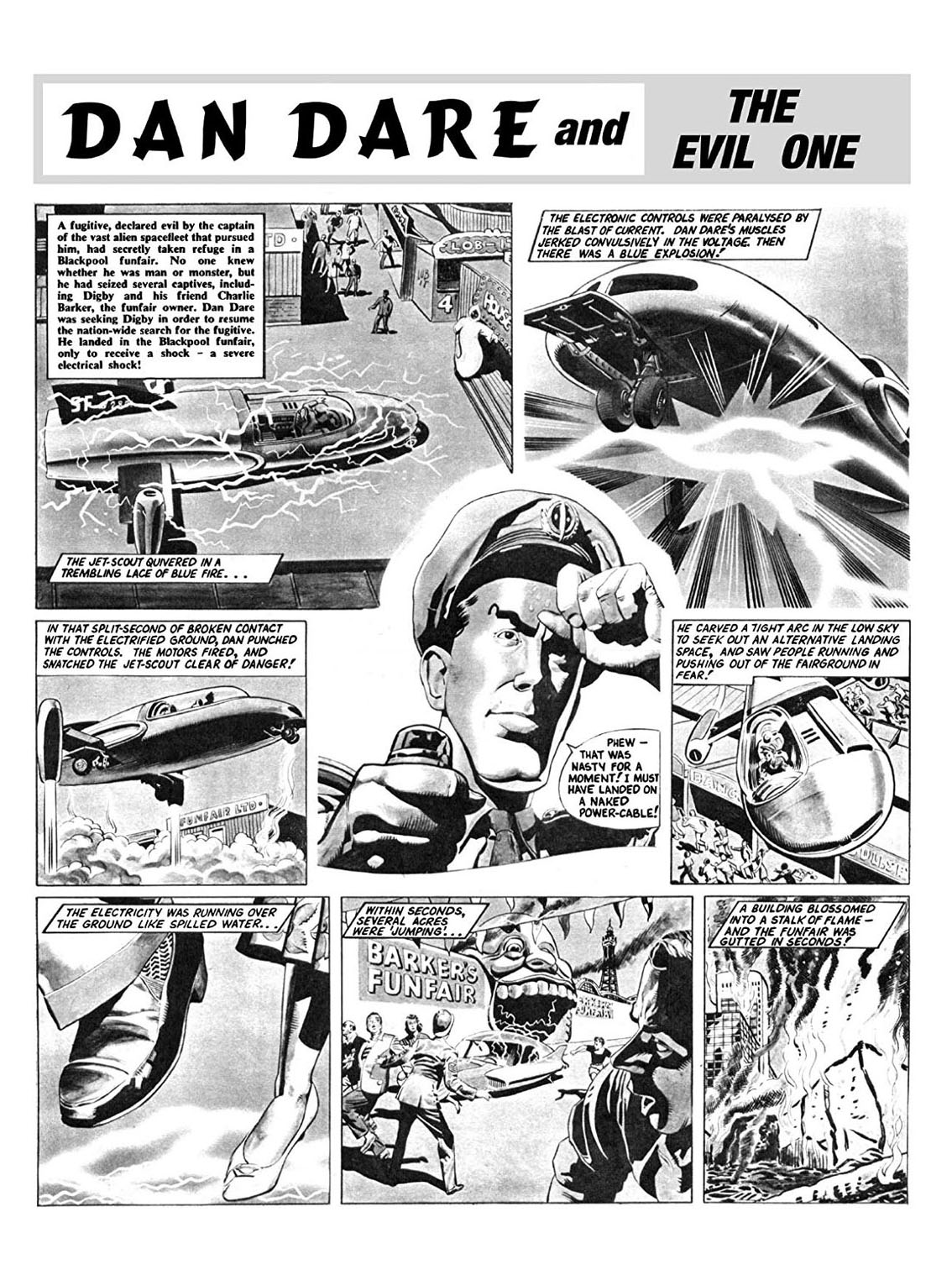 BLIMEY! The Blog of British Comics: Dan Dare in Blackpool!