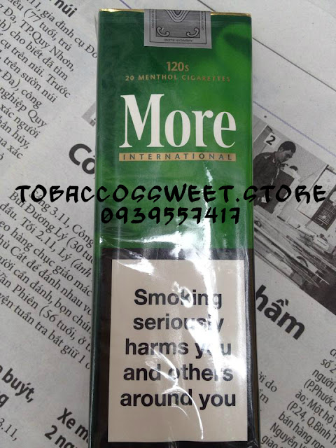 MORE INTERNATIONAL 120S MENTHOL - Thuốc Lá Ngoại Nhập Call: 0939557417