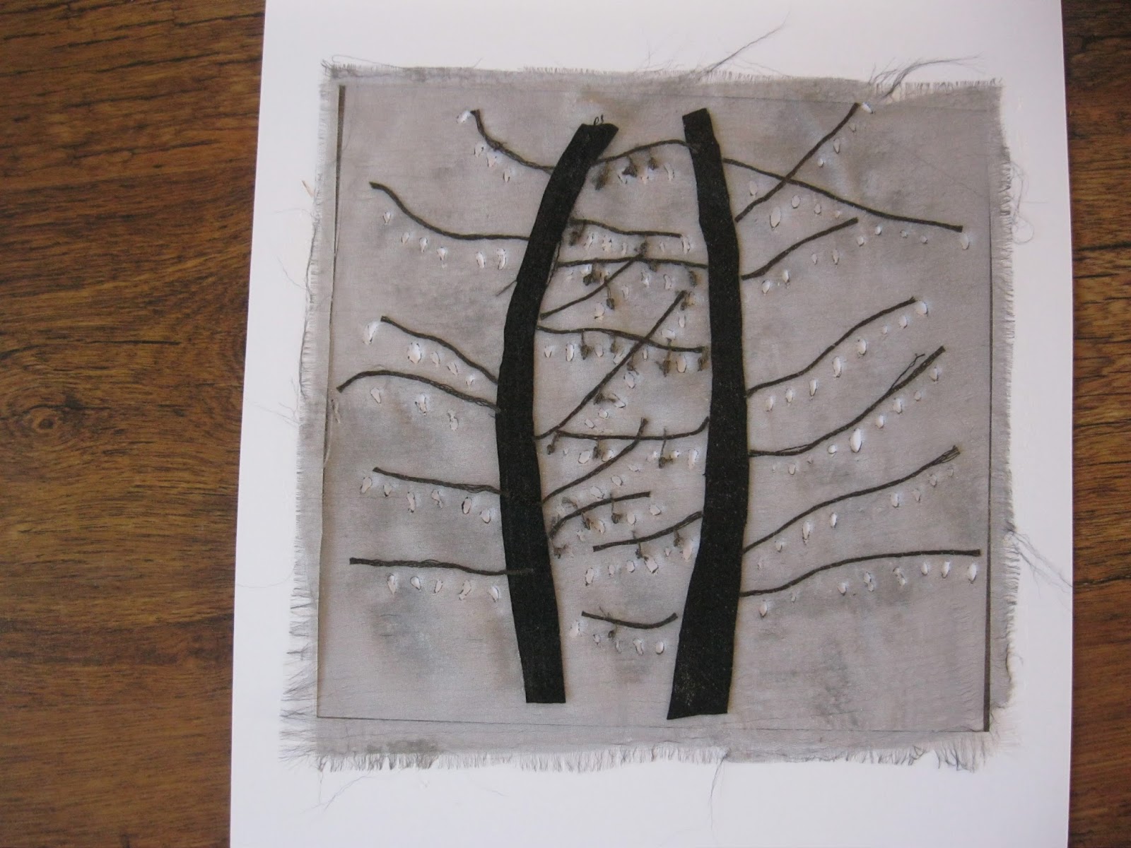 Amanda's Textile Log - Exploring Ideas