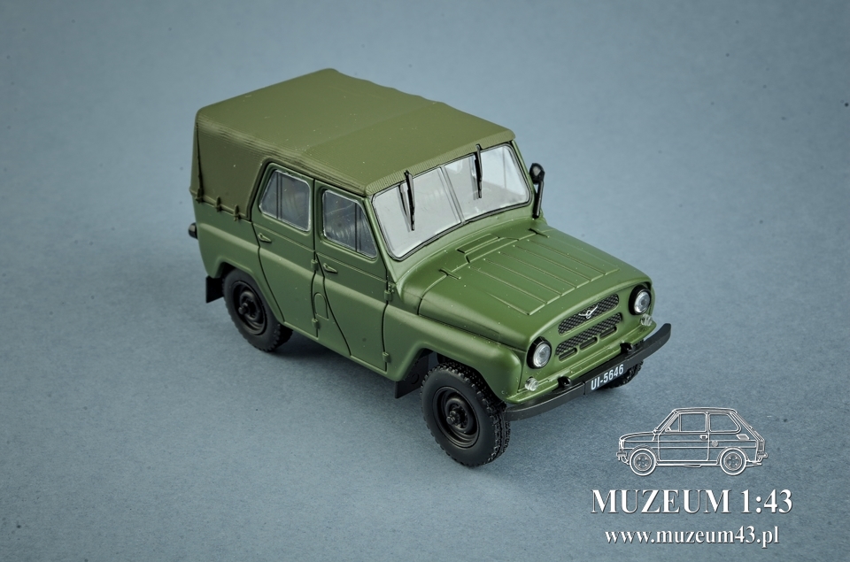Uaz 469B 1:43 IST Models - Muzeum 1:43