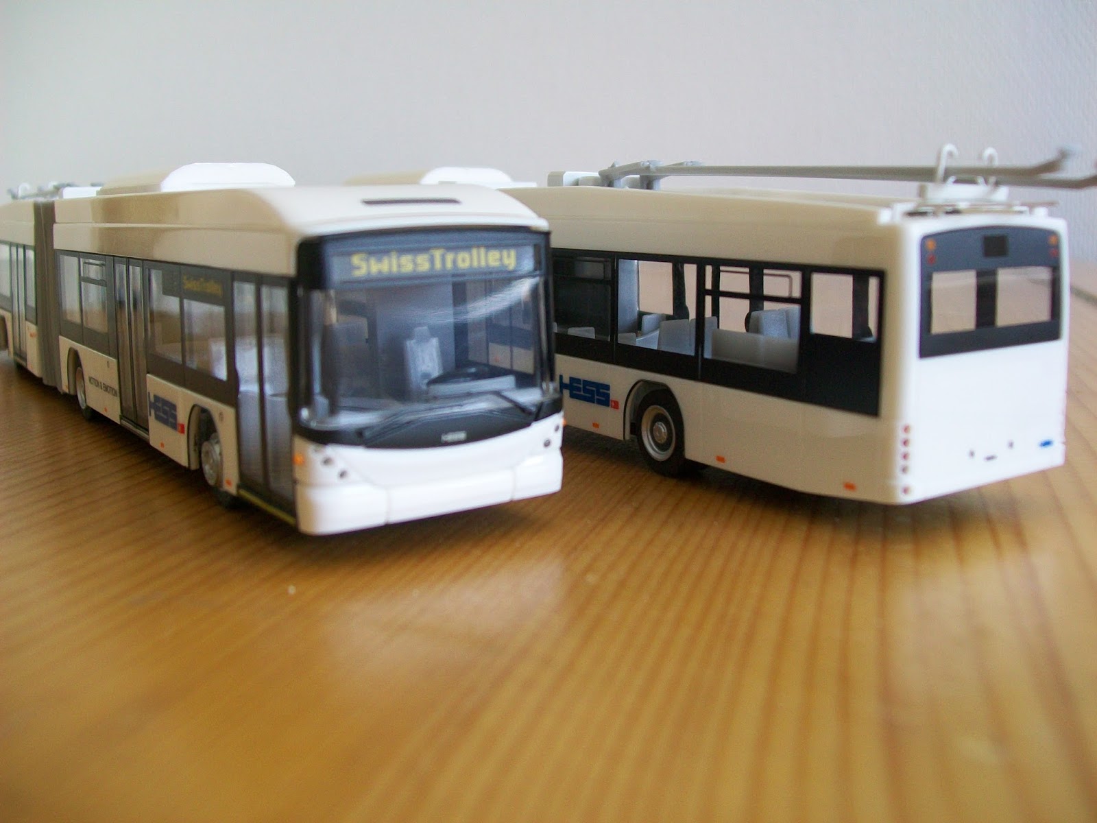 busamoi: Swiss Trolley HESS , 1/87 Motion & Emotion
