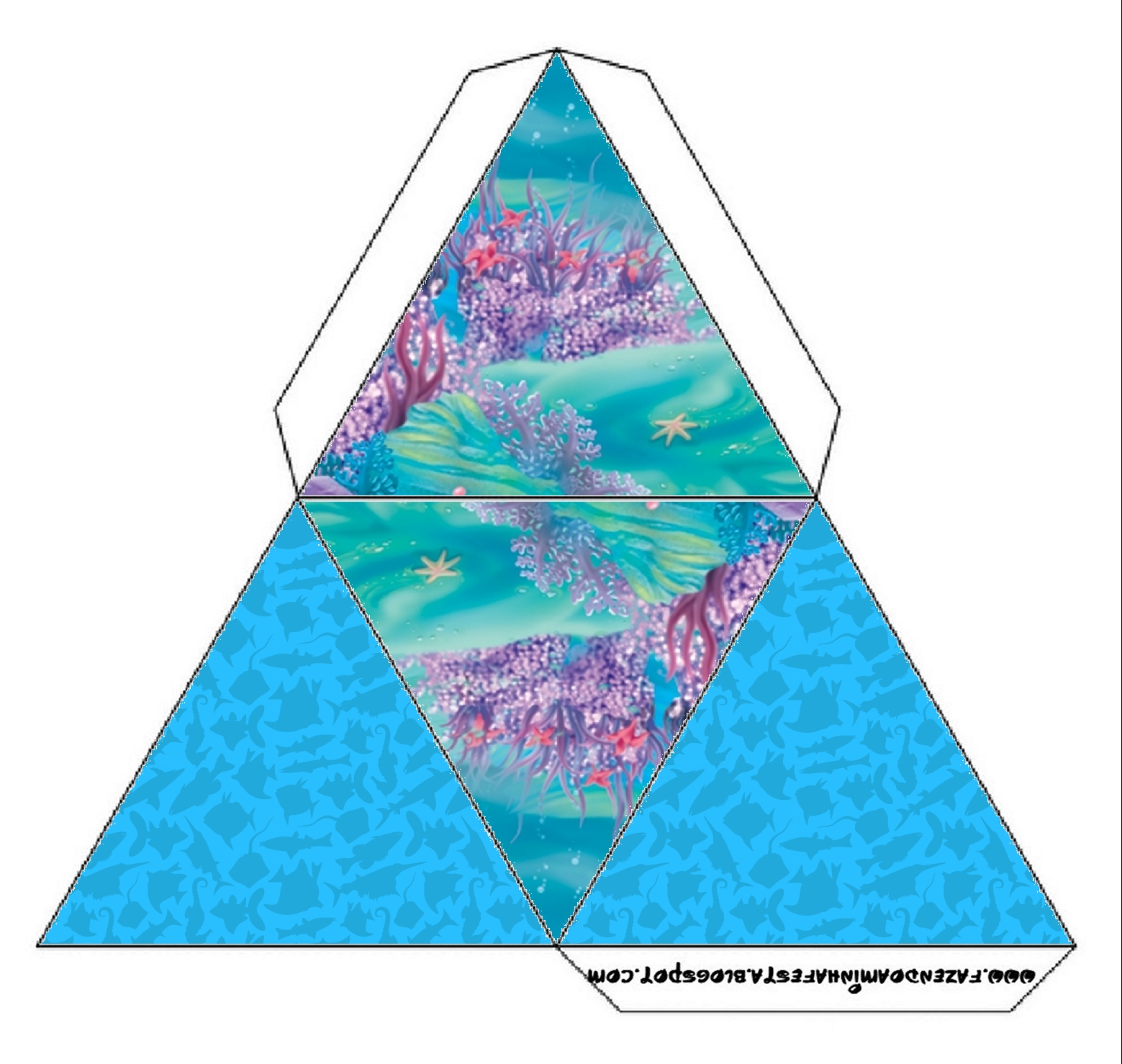 Under the Sea: Free Printable Boxes. - Oh My Fiesta! in english