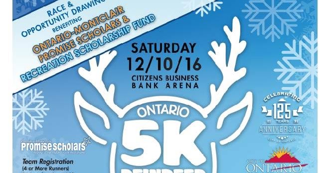 Images of Pomona: The 5th Annual Ontario 5K Reindeer Run and Rudolph's Dash