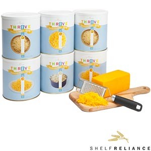 Prepped THRIVE Pantry: Meat & Cheese Package Sale