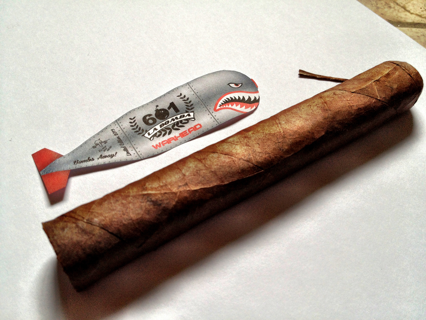 Tiny Tim's Cigar World!: LIMITED EDITION 601 LA BOMBA MADURO "WARHEAD ...