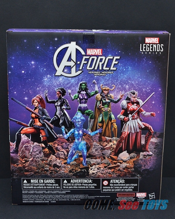 Come, See Toys: Marvel Legends Series A-Force She-Hulk & Singularity