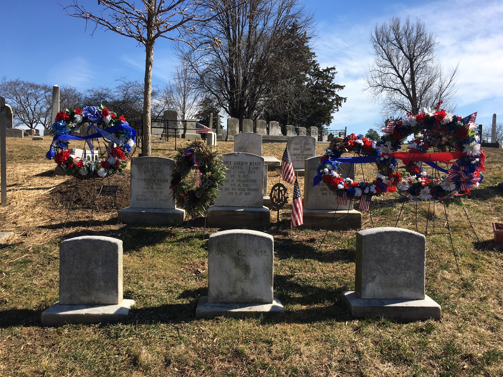 JOHN BANKS' CIVIL WAR BLOG: A visit to modest grave of George Meade ...