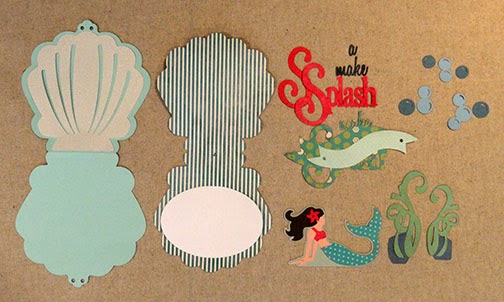 Needles 'n' Knowledge: Mermaid "Make A Splash" Pop Up Card or Invitation