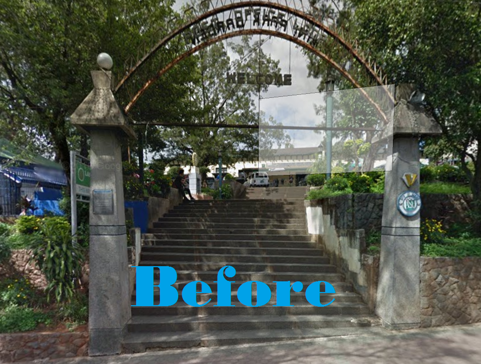 Baguio Post Office Loop stairs is an awesome place for selfie ...