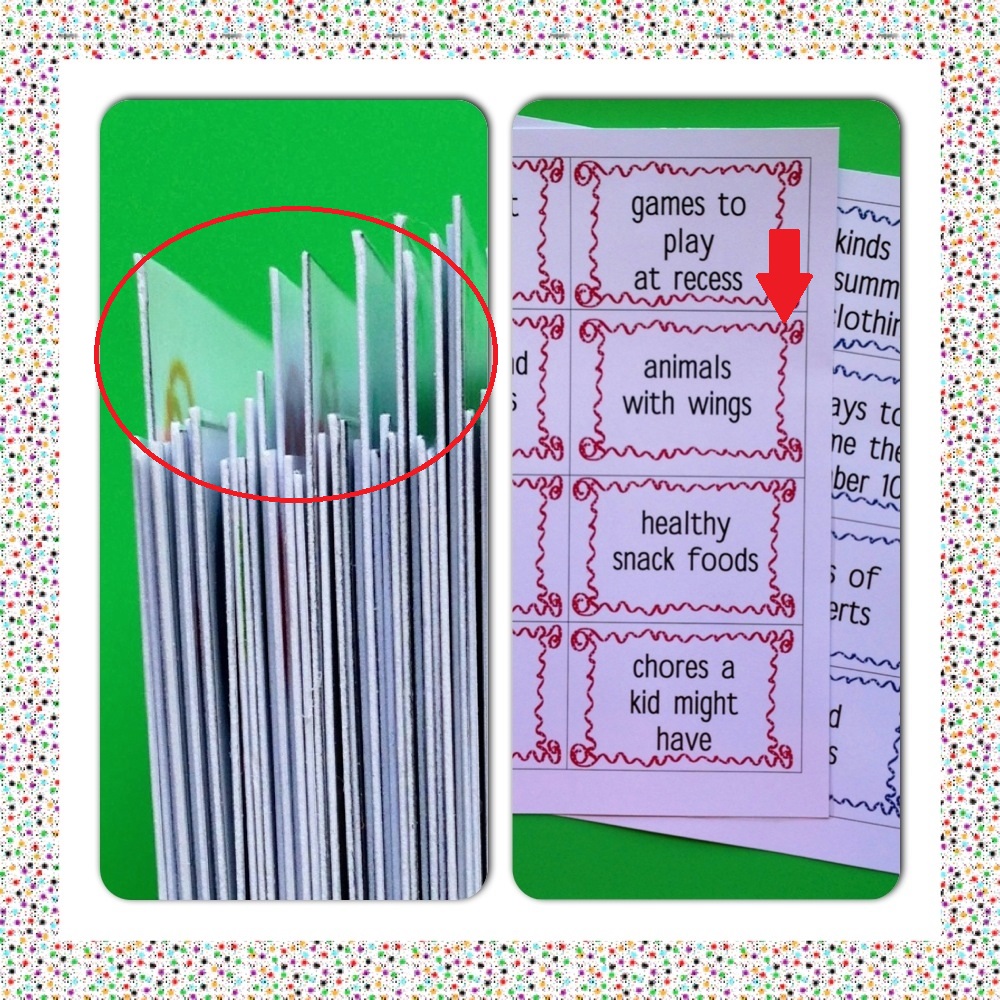 Teaching My Friends!: Name It! A Game FREEBIE