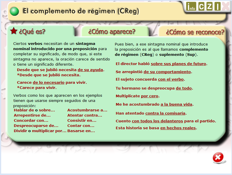 Para qué las palabras...: COMPLEMENTOS VERBALES 2º ESO Unidad 5 y 6