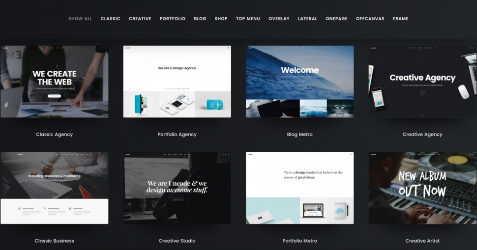 Uncode WordPress Theme