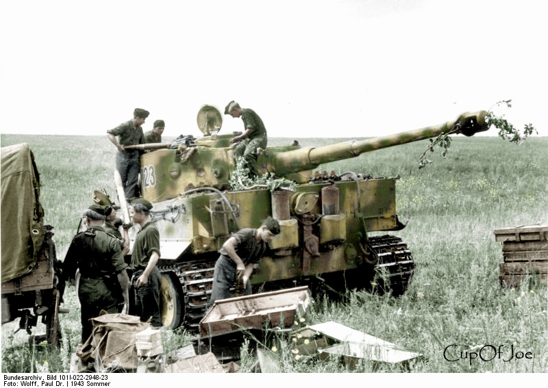 NAZI JERMAN: Foto Panzerkampfwagen VI Tiger