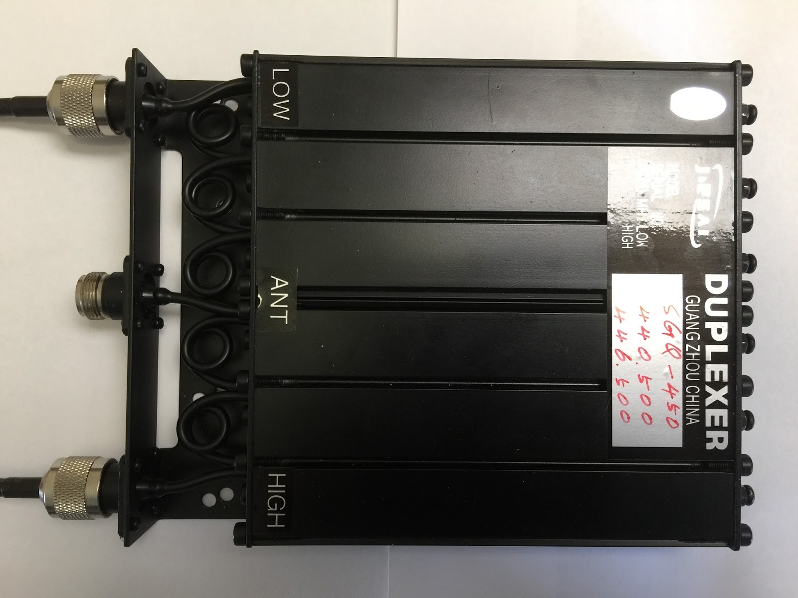 A 70cm DATV TX filter using a cheap Chinese duplexer