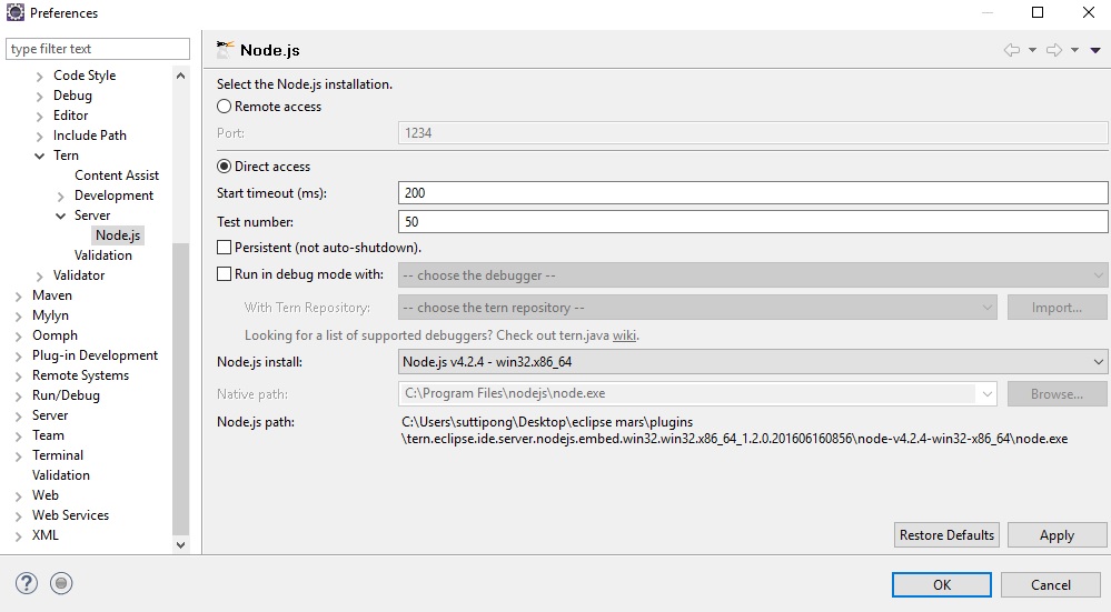How to install and configure AngularJS Web Project in Eclipse - Top.Kullawattana