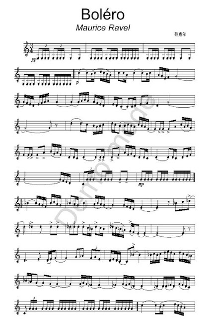 O Blog dos Violinistas: Boléro de Ravel-Violino Solo