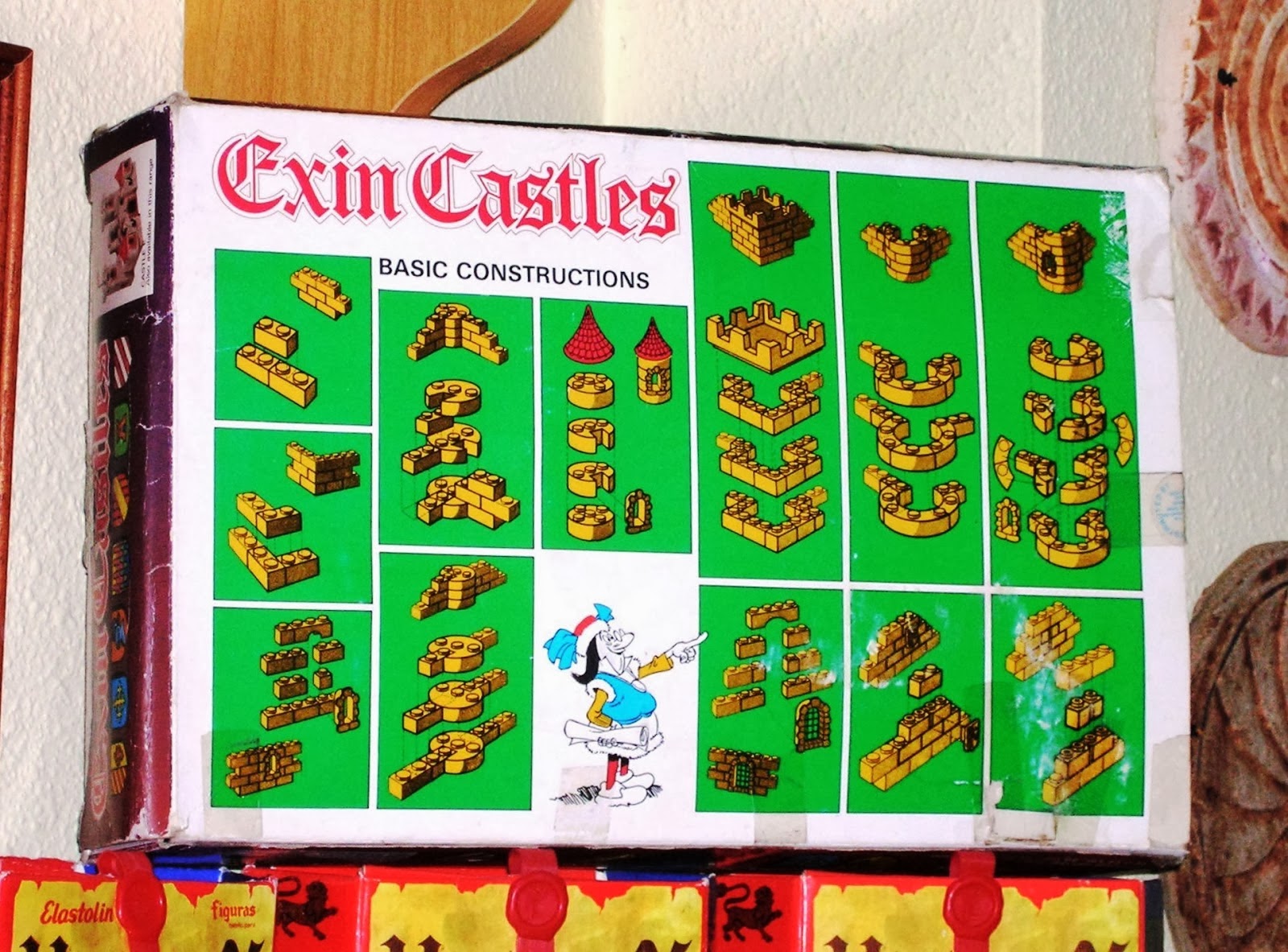 EXIN CASTILLOS ¡ EL JUGUETE QUE HACE HISTORIA ! ... para construir mil ...