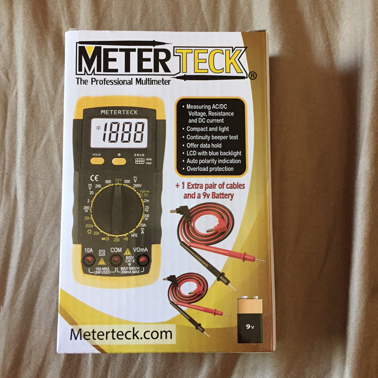Meterteck Digital Multimeter - Product Review
