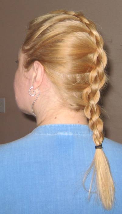 Easy 4-Strand French Braid Style ~ Fashionip