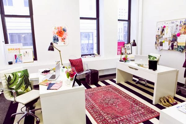 Inspired Whims: Office Inspiration: Laid Back Luxury