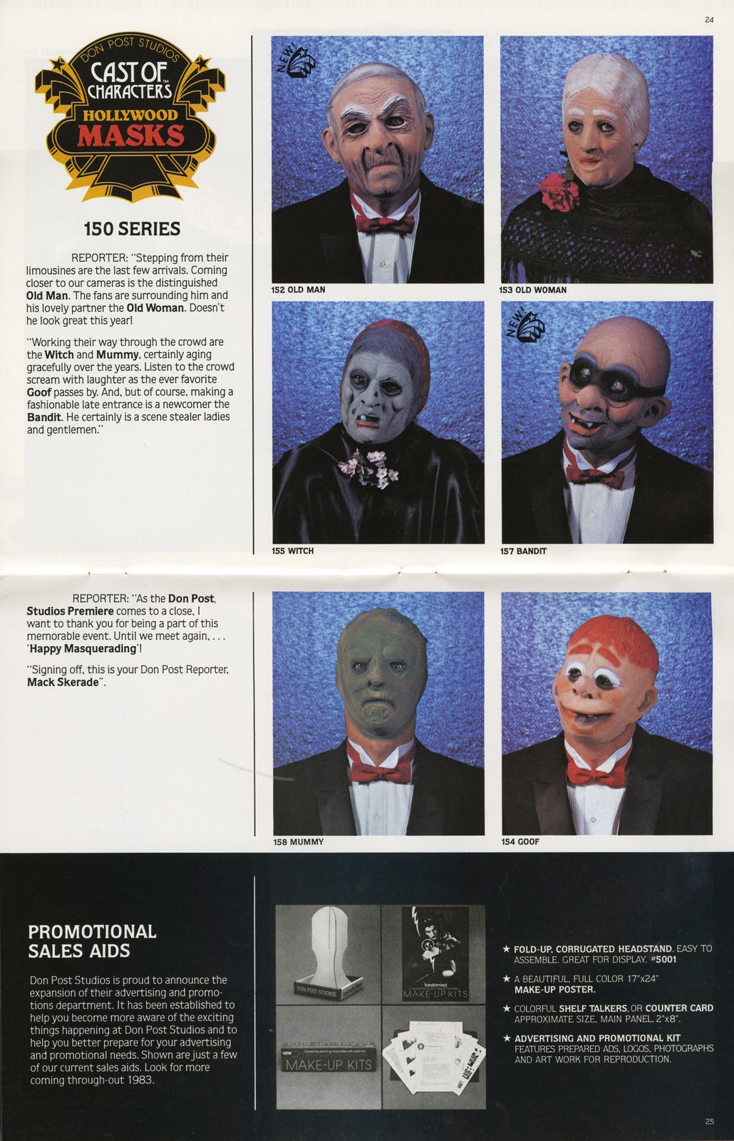 1983 Don Post Catalog - Part 2 | Blood Curdling Blog of Monster Masks