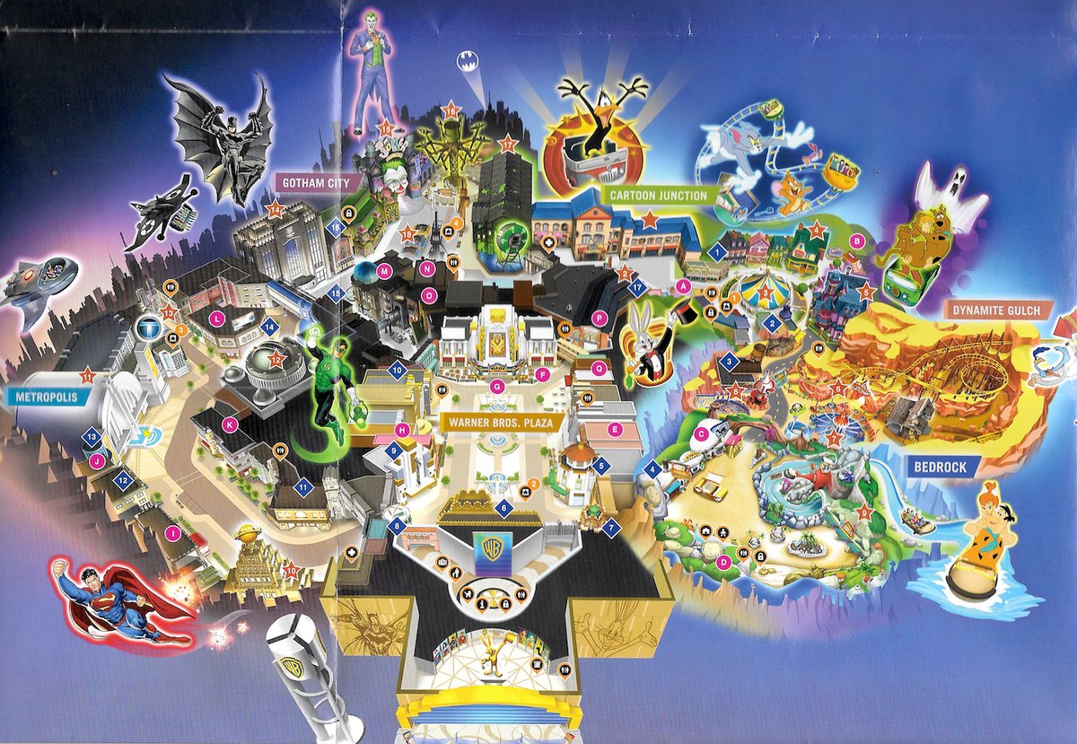 Gotham City: La atración de Warner Bros World en Abu Dhabi. ~ Popcornplay