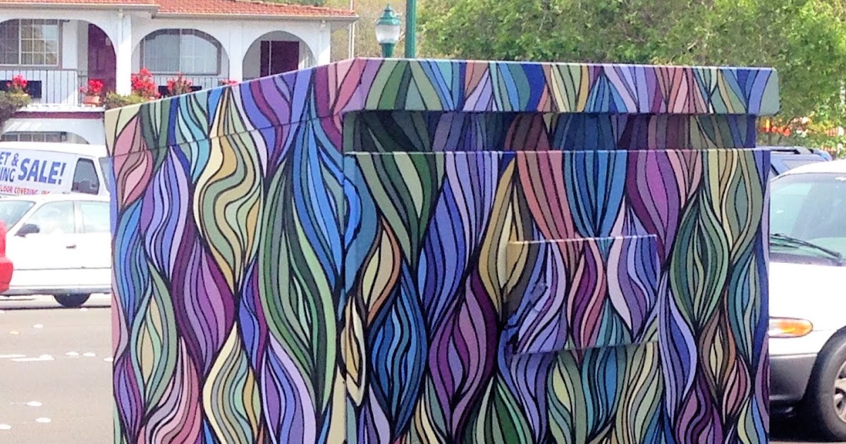 PachecoArt: Utility Box Murals