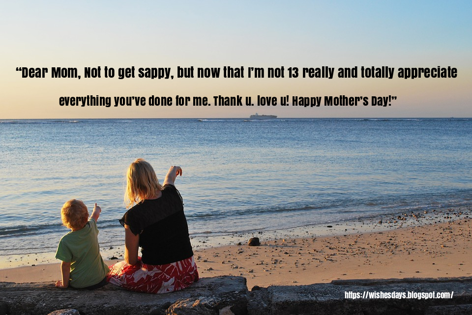 Mother's Day Cute Wishes For Sweet Mom
