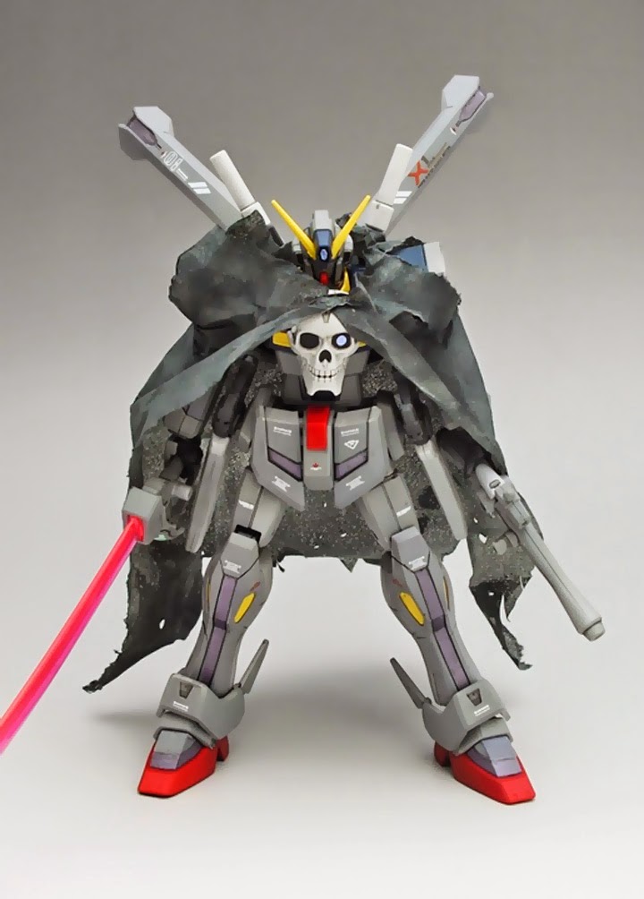 GUNDAM GUY: HGBF 1/144 Crossbone Gundam Maoh - Customized Build