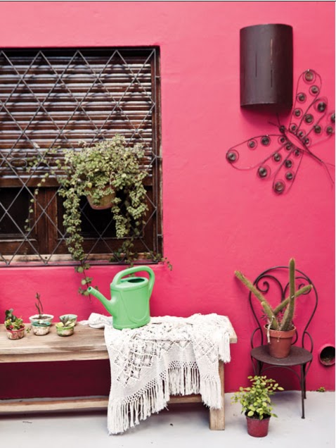 Amazing idea for a pink patio - Diy Fun World