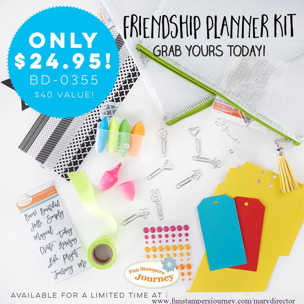 KreatesKards Journey: Make Your Mark Planner Kits Contents Explained ...