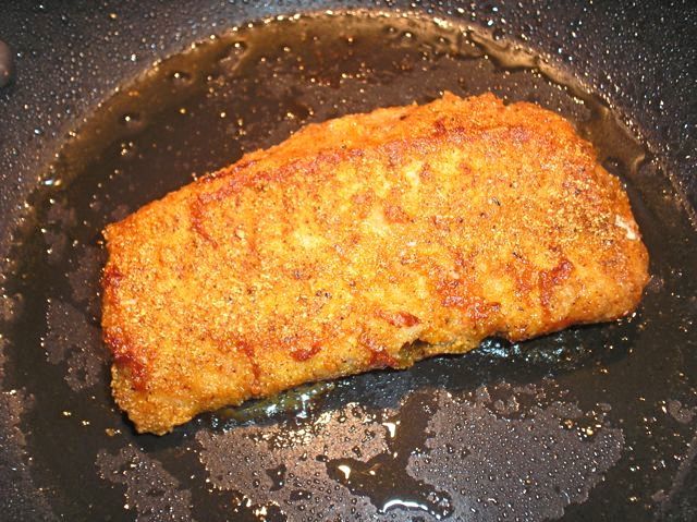 The Briny Lemon: Cornmeal-Crusted Cod with Mexican Rice and Guacamole