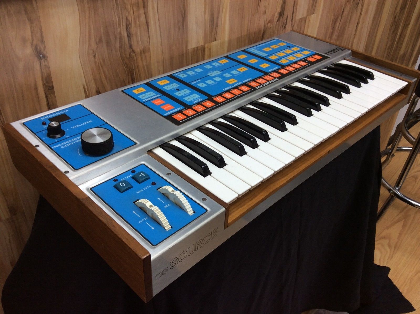 MATRIXSYNTH: VINTAGE MOOG THE SOURCE ANALOG SYNTHESIZER