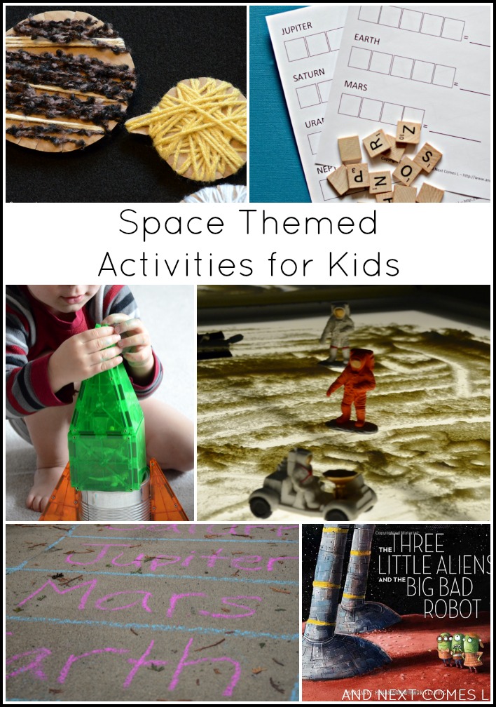 Space Themed Activities for Kids | And Next Comes L - Hyperlexia Resources