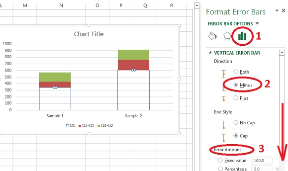 Cara membuat diagram boxplot di Microsoft Excel 2013