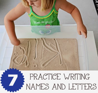 TPcraft.com: Practice Writing Names and Letters {10 Fun Things to Do ...