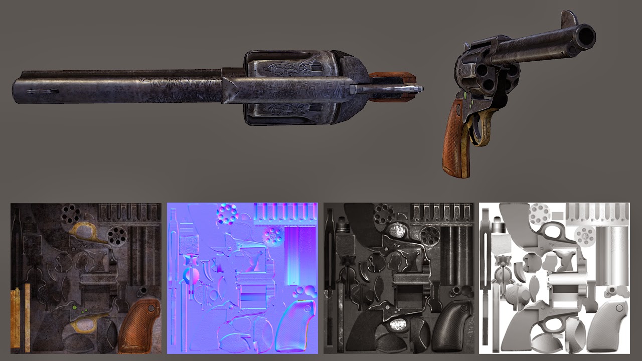 Game Art: Zbrush Weapon Modeling - Media Design School