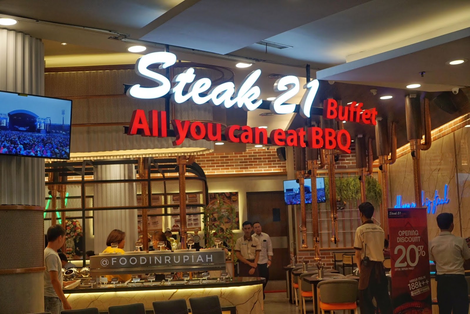 Steak 21 Buffet AYCE BBQ
