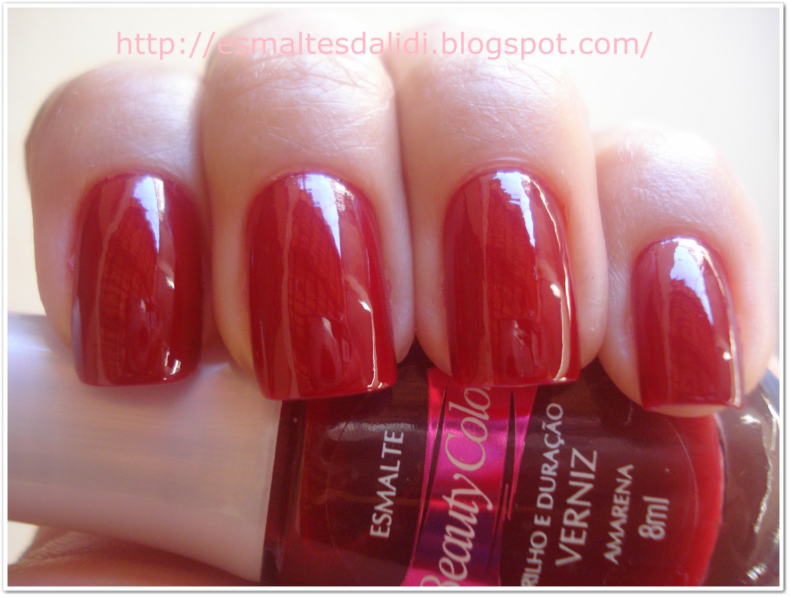 Esmaltes da Lidi.: Amarena - Beauty Color.