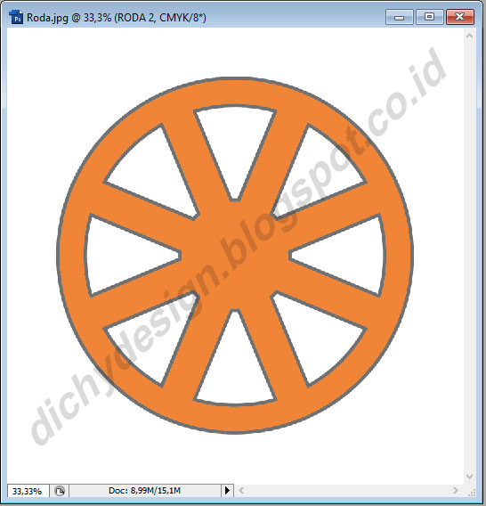 DICHYdesign: Membuat Animasi RODA berputar dengan PhotoShop