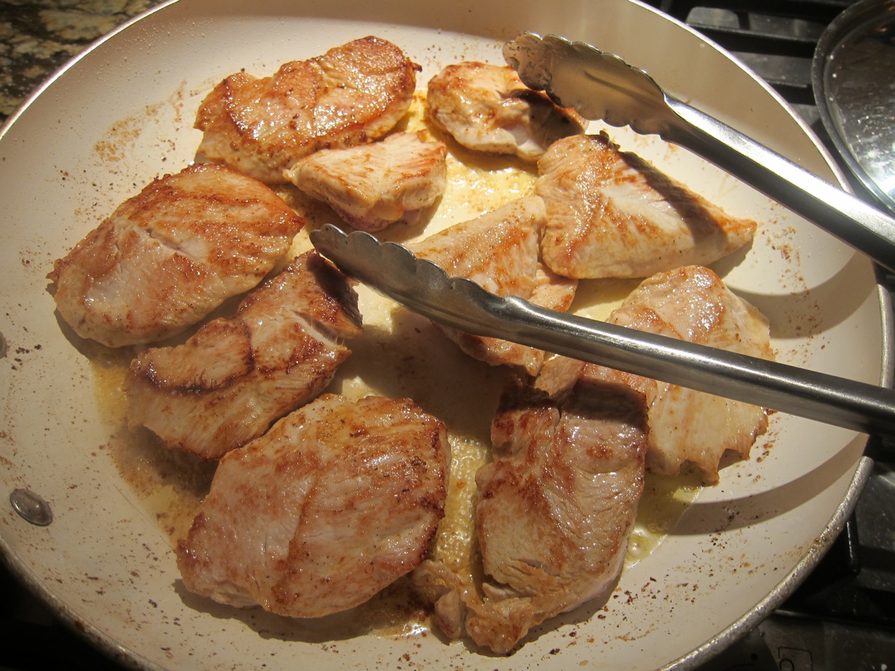 Cuisine Ici: Turkey Paillards with Mission Fig