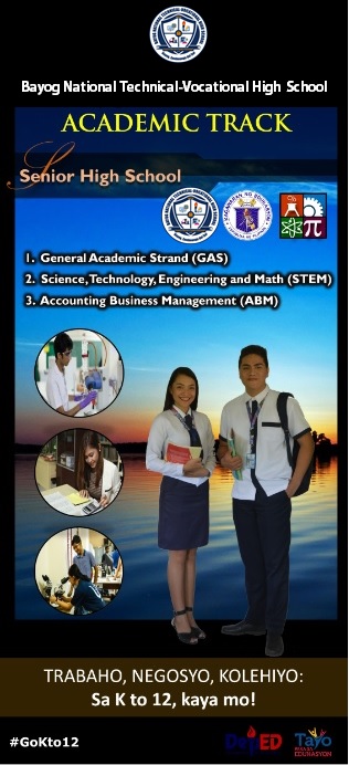 ACADEMIC TRACK ~ Bayog National Technical - Vocational High School