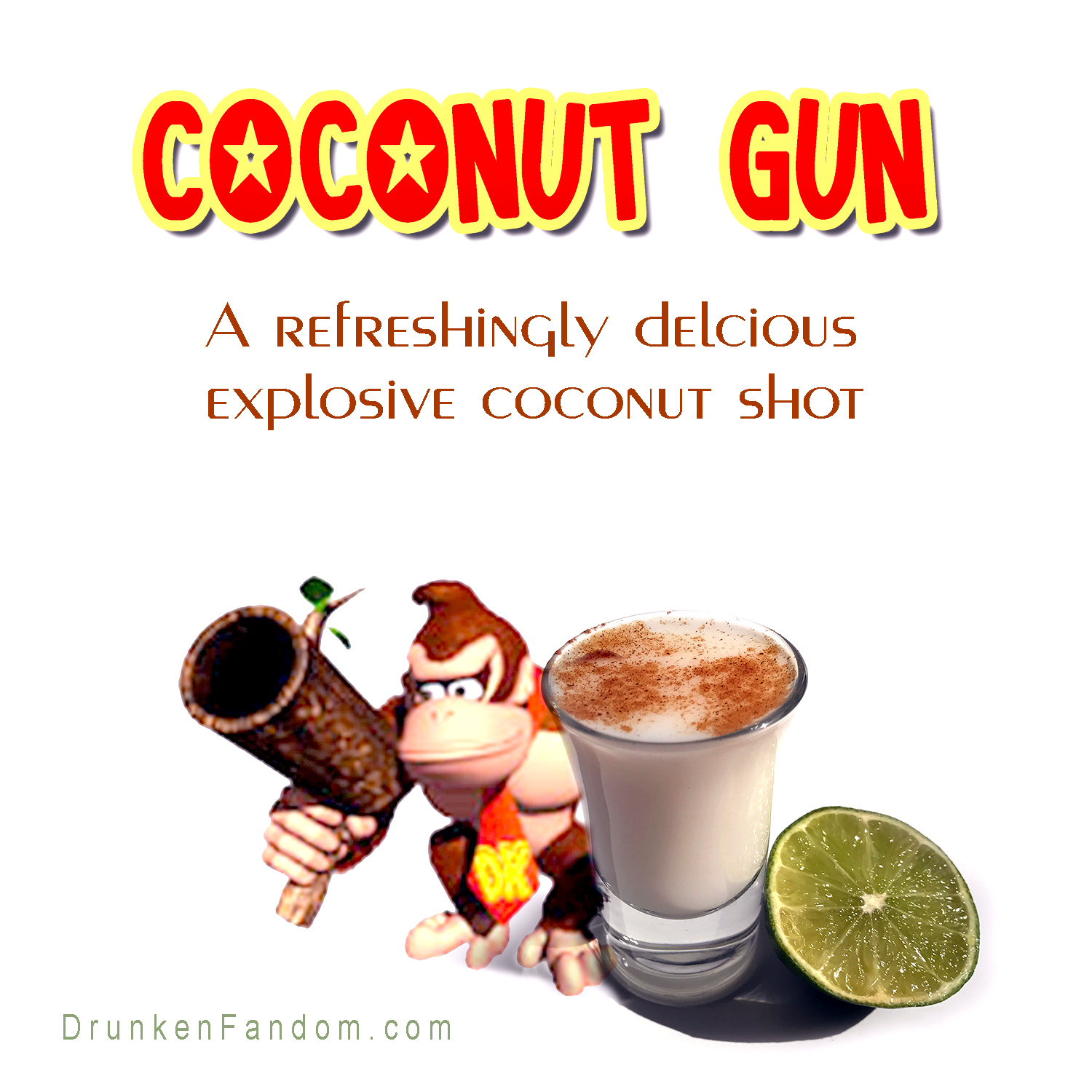The Drunken Fandom: Donkey Kong: Coconut Gun